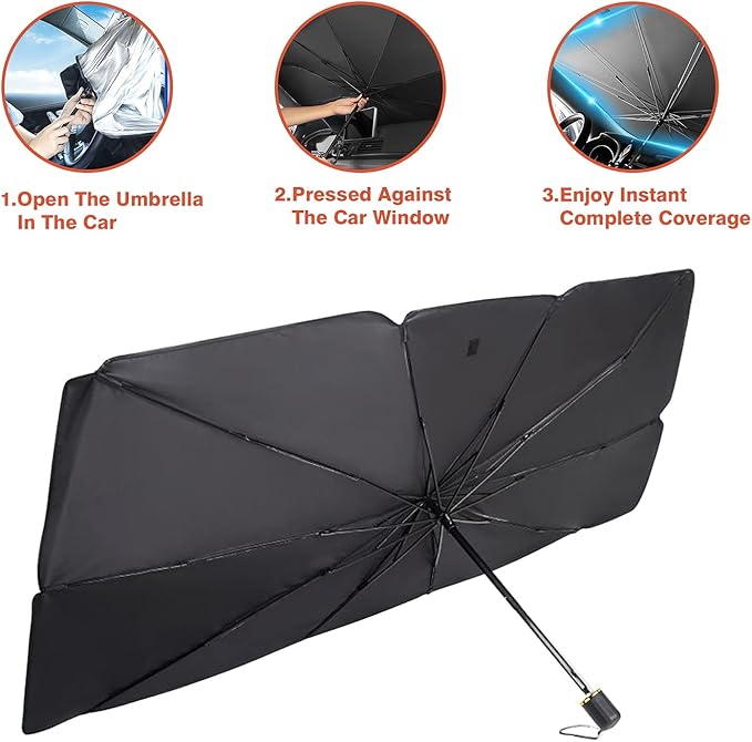 Car Windshield Sun Umbrella – Orvanta Cart
